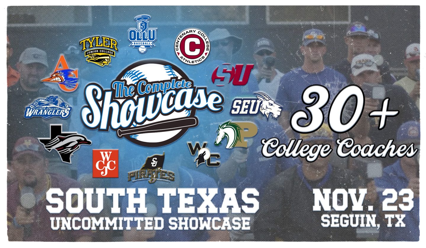 College Baseball Tryouts & Showcases | The Complete Showcase